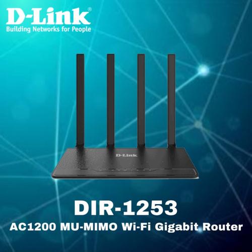 Jual D-LINK DIR-1253 AC1200 MU-MIMO Wi-Fi Mesh Gigabit Router - Kota ...