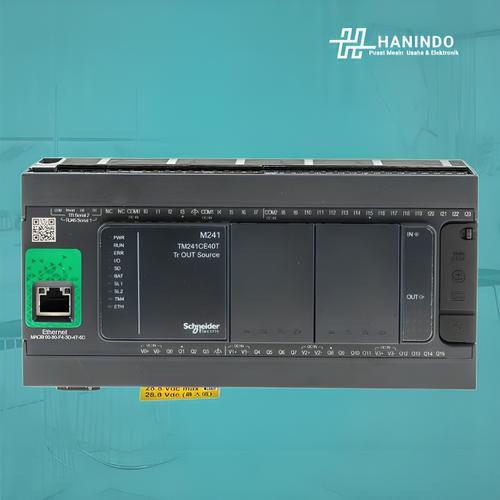 Jual Schneider Modicon TM241CE40T PLC M241-40 I/O Ethernet TM241 ...