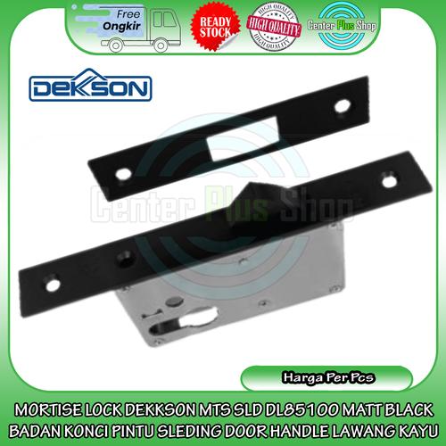 Jual MORTISE LOCK DEKSON MTS SLD DL85100 MATT BLACK BADAN KONCI PINTU ...