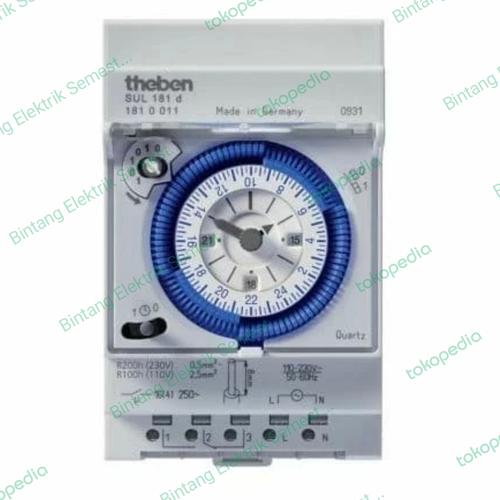 Jual Timer Analog 100 - 240V AC Theben Sul 181 D Original - Germany ...