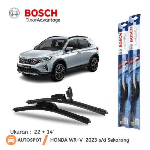 Jual Wiper Depan Frameless Honda WRV WR-V 2023-On Sepasang Bosch Clear Adv - Belakang H306 ...