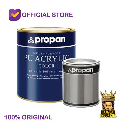 Jual PROPAN PU ACRYLIC POLYURETHANE 1L KLG - BLACK DOFF - Jakarta Barat ...