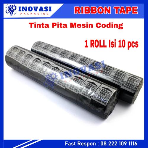 Jual Pita coding Tinta cetak expired date Ribbon Tape 30 mm x 100 m LC1 ...