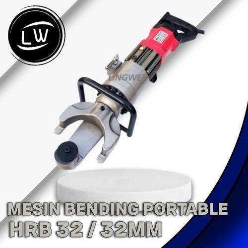 Jual MESIN BENDING BESI 32 MM / MESIN PEMBENGKOK BESI PORTABLE HRB 32 ...