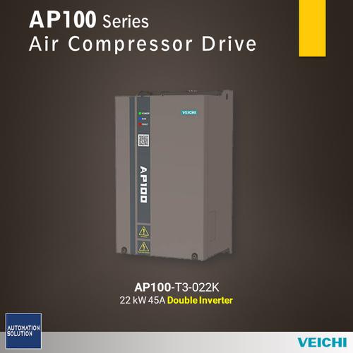 Jual Inverter VEICHI 22kW AP100 Air Compressor VFD AP100-T3-022K - Kota ...