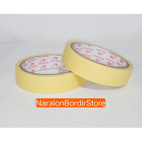 Jual masking Tape / lakban kertas kuning 1 inch x 15 yard - Jakarta ...