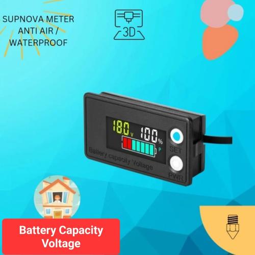 Jual Supnova Battery Capacity Voltage & Indicator Digital Voltmeter Aki ...