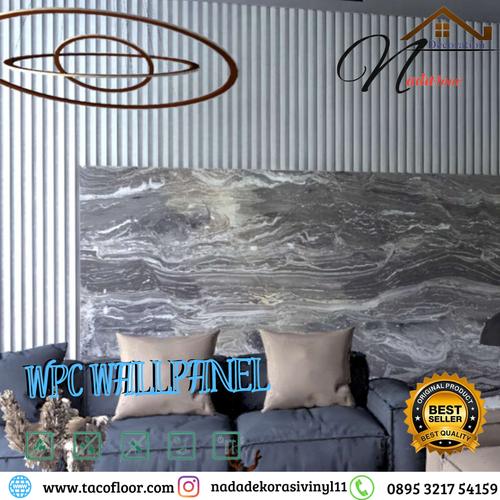 Jual wpc wall panel dinding wood panel motif kayu ukuran 2,95 m ...