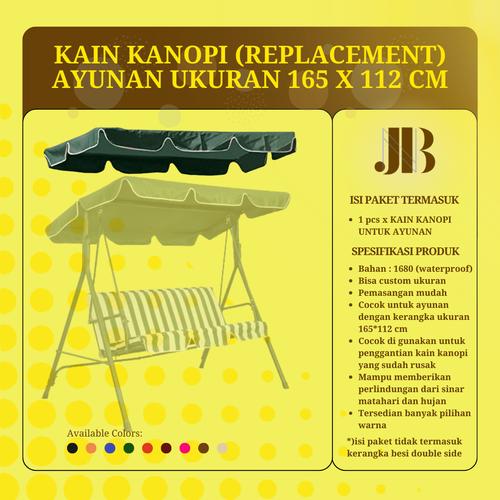 Jual KAIN TERPAL ANTI-AIR AYUNAN BESI UKURAN 112x165 - Merah Muda - Kab ...