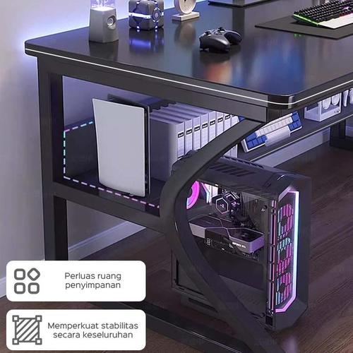 Jual Fiber Karbon Meja Gaming Meja Komputer Minimalis Modern Meja ...