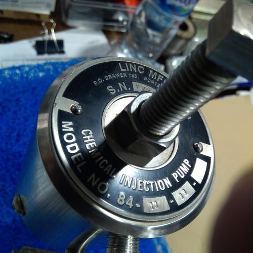 Jual CHEMICAL INJECTION PUMP, POMPA INJECTION, MODEL: 84-11-11; LINC ...
