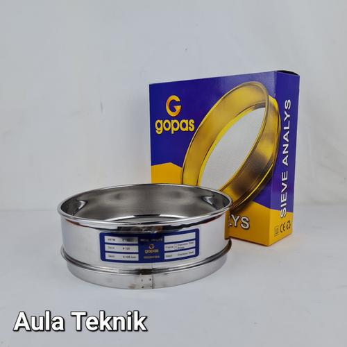 Jual Sieve Analysis Mesh 120, Saringan Mesh Appature :0.125 mm - Kota ...