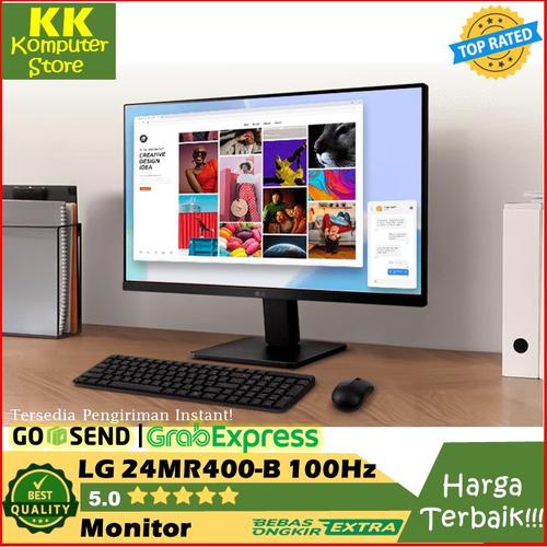 Jual Monitor LG 24" 24MR400-B IPS Full HD 100Hz Amd Freesync Borderless ...