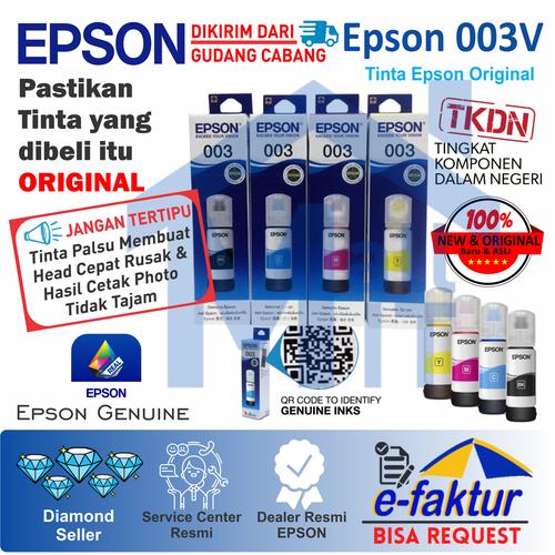 Promo Tinta Botol Epson 003 T003 T-003 L1110 L1210 L1250 L3110 L3210 ...