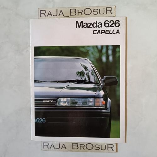 Jual Poster brosur katalog booklet jadul lawas Mazda 626 Capella 1988 ...