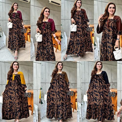 Promo Daster jumbo wanita lengan 3/4 - mocca - Kab. Pekalongan - Daster Kaos by Chyeta ...