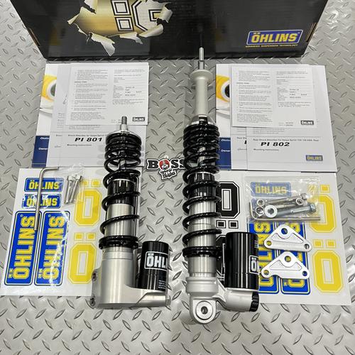 Promo Shock Tabung Ohlins 801 & 802 Silver Black Vespa Sprint Prima GTS ...