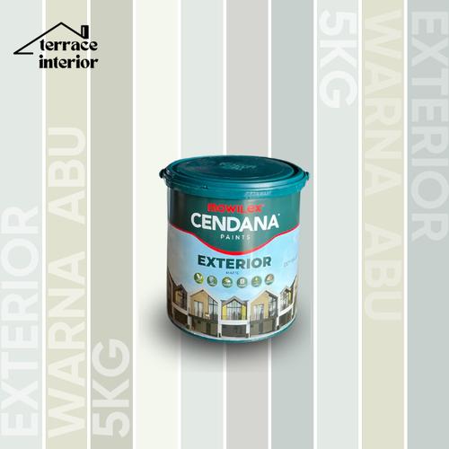Jual Cat Tembok Mowilex Cendana Exterior Warna Abu 5 kg - Silver Fox ...