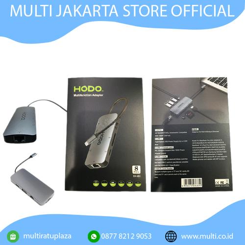 Jual Hodo Multi hub 8 in 1 Adapter Multifuntion - Jakarta Pusat - Multi Jakarta Store | Tokopedia