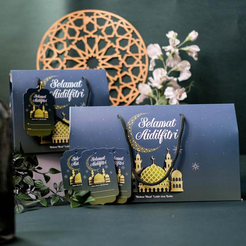 Jual GABLE BOX IDUL FITRI LEBARAN NEW DESIGN 2024 - 19X10X11 - Jakarta ...