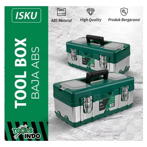 Jual ISKU Tool Box Besi Baja Kotak Perkakas Besi Baja Toolbox Stainless ...