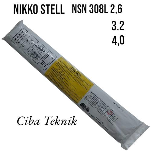 Jual Kawat las STAINLESS NSN 308L 2.0 2.6 3.2 4.0 NIKKO STEEL WELDING ...