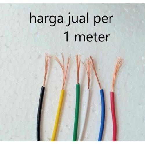 Jual kabel awg 20 serabut tembaga AWG20 meteran - Putih - Kab. Bekasi ...
