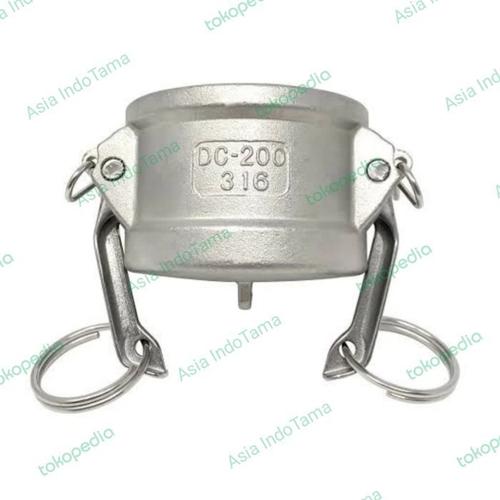 Jual Camlock Stainless SS 316 Type DC 2 1/2'' inch Camlock DC250 SS316 ...