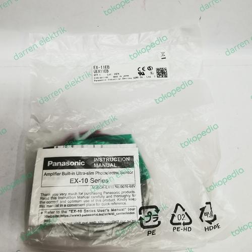 Jual Panasonic photoelectric sensor EX-11EB ultra slim - Jakarta Barat ...