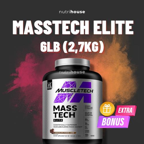 Promo Muscletech MassTech ELITE 6lb Mass Tech Mass Gainer Menambah BB ...