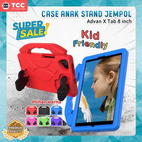 Jual Case Anak Advan X Tab 8 inch Softcase Grip Universal Stand Jempol ...
