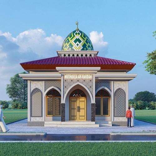 Jual GAMBAR KERJA DESAIN MUSHOLLA 8x8 METER DAN RAB - Kab. Polewali Mandar - SANGGAR TEKNIK ...