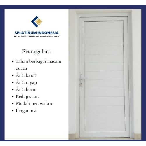 Jual Pintu Upvc Premium Panel Putih - 900 x 2100 - Kota Bekasi ...