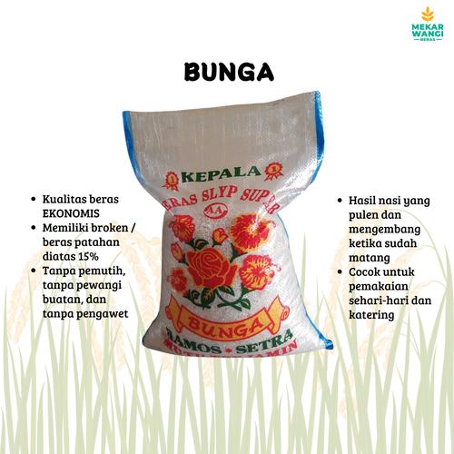 Jual BERAS EKONOMIS BUNGA 10KG - Kota Bandung - MEKARWANGI BERAS ...