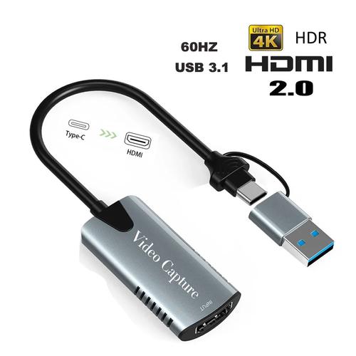 Promo Hdmi Capture USB Type C / USB 3.0 Hdmi Capture 4K Full HD 1080P ...