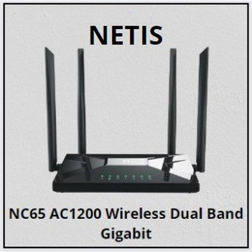 Jual NETIS Router NC65 AC1200 Wireless Dual Band Gigabit - Jakarta ...