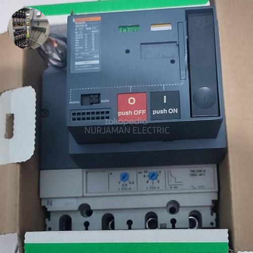 Jual Mccb Merlin Gerin NS250N NS250 N 4P 250A KOMPLIT MOTORIZED ...