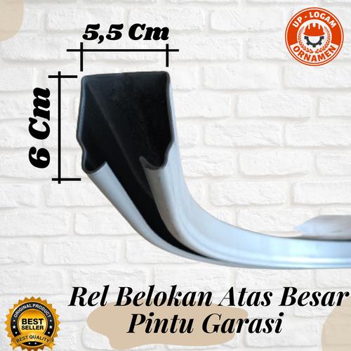 Jual Rel tikungan belokan rel atas BESAR dan KECIL pintu garasi - BESAR ...