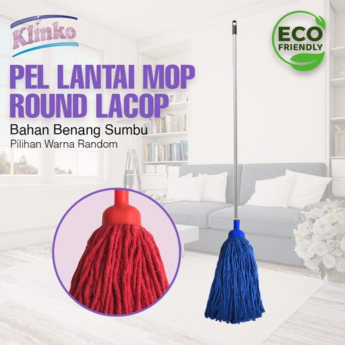 Jual Alat Pel Lantai warna Mop Round pel benang sumbu Klinko - Set ...