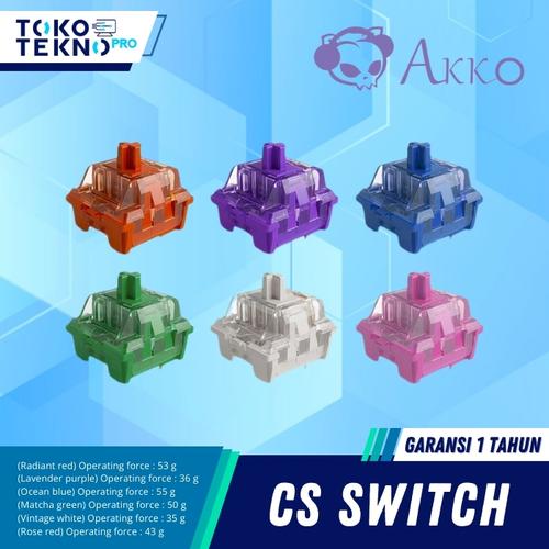 Jual Akko / Akko CS Switch For Mechanical Keyboard - Jakarta Utara ...