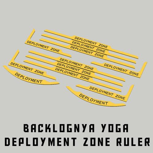 Jual Deployment Zone Ruler for WARHAMMER 40K/ AOS/ other WARGAME - Kab ...