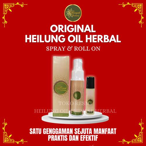 Jual MINYAK TRADISIONAL HEILUNG OIL 100% ORIGINAL SPRAY & ROLL ON SATU GENGGAMAN KAYA MANFAAT ...