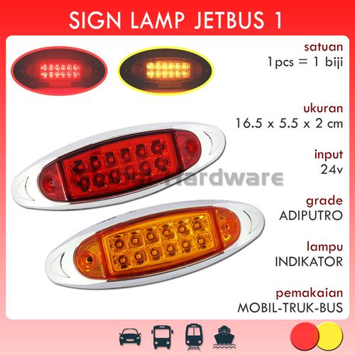 Jual Lampu LED Aksesoris Variasi Marker Samping Sein Sign Mobil Truk ...
