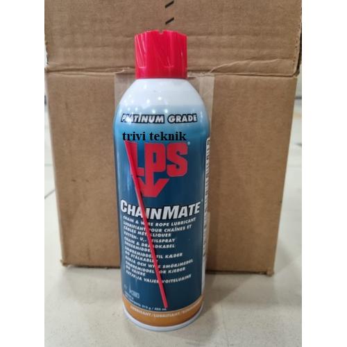 Jual LPS 02416 chainmate dark gray chain wire rope moly lubricant ...