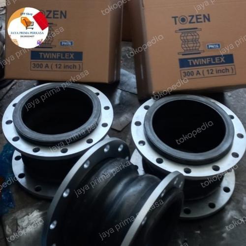 Jual Flexible Rubber Joint Twinflex Tozen PN16 8" inch / DN200 16 BAR ...