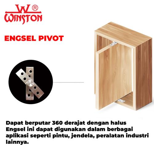 Jual Engsel Pivot Pintu Jendela Engsel Pivot 360 Engsel Tanam Putar ...