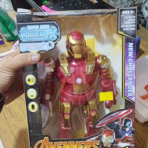 Jual Mainan robot avenger bisa berjalan dan bersuara - spiderman - Kota ...