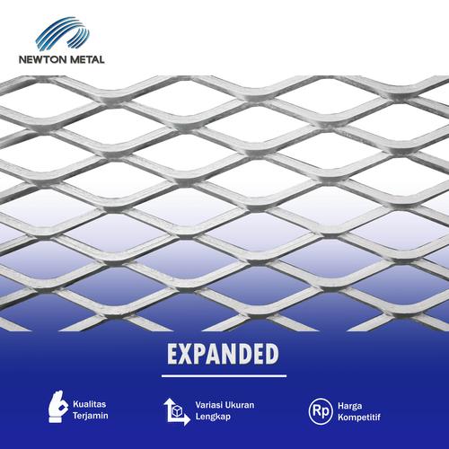 Jual Plat Expanded Besi I Expanded Metal Mesh 1.2 x 2.4 Mtr - Kota ...