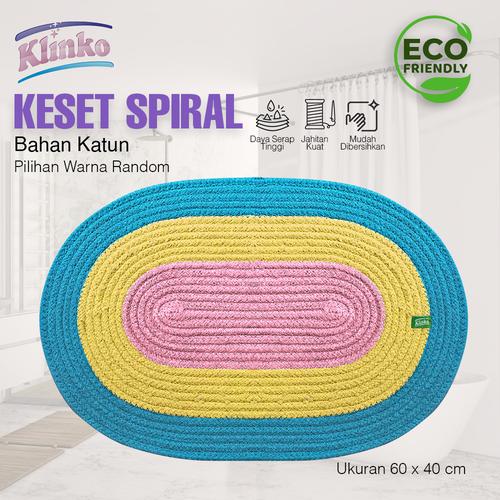 Promo Keset Kaki Kamar Mandi Spiral Keset Pintu Keset rumah 3 Warna ...