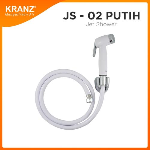 Jual KRANZ Jet Shower JS-02 - Putih - Jakarta Barat - KRANZ Official | Tokopedia